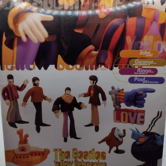 Toys | George Mcfarlane Toys Beatles Yellow Submarine Figure Vtg 1999 ...